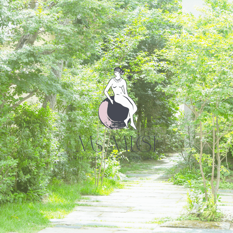 Ms.MUSE（ミズ・ミューズ）は「女性の体を、潤わせる」をコンセプトにしたホリスティックなフェムケア*・サロンです。